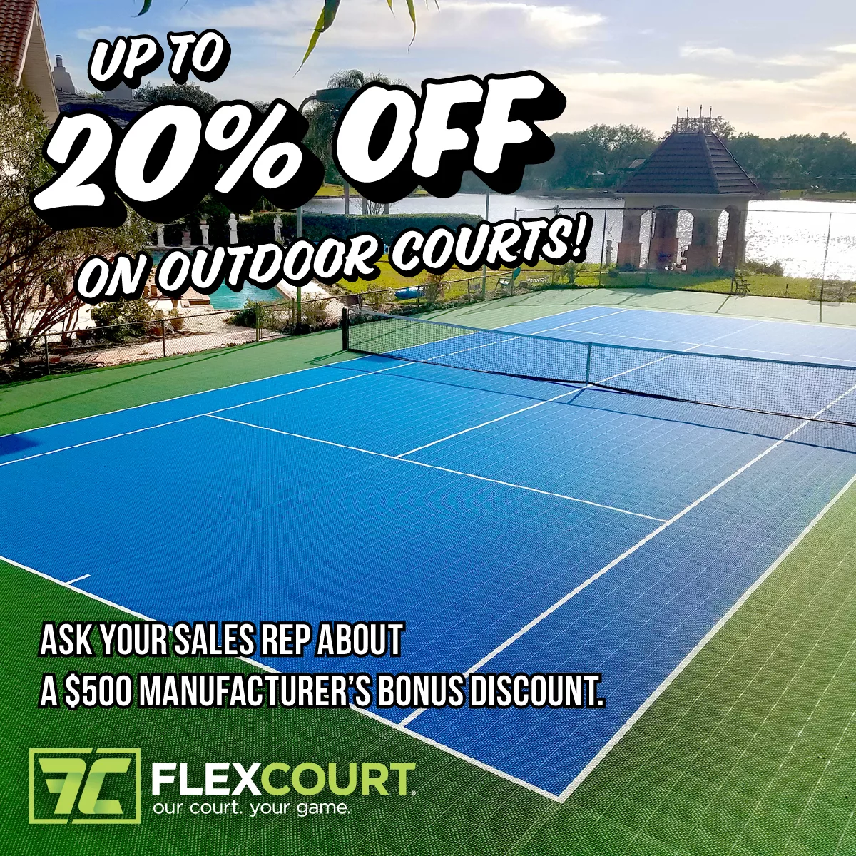 Outdoor Courts - FlexCourt